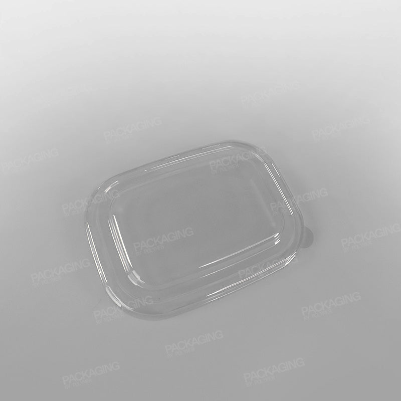 PET Lid For Go-Pak Kraft Rectangular Food Bowl - 500/750/1000cc