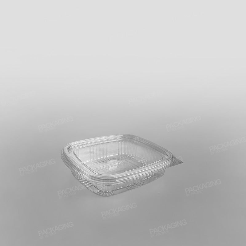 Somoplast Clear Hinged Rectangular Plastic Container - Economy ...