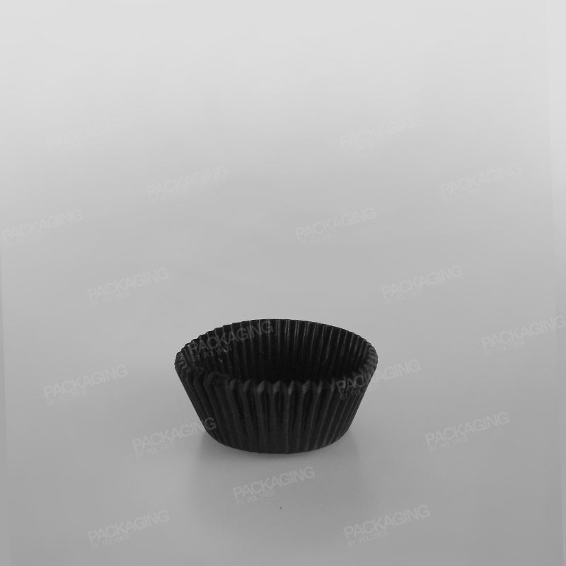 Bun Case Plain Black - 44 x 25mm – Packaging By Polymer