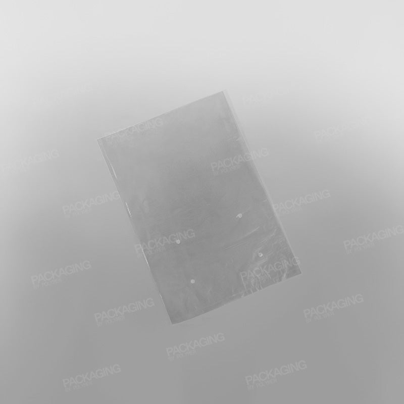 Perforated Clear Polythene Bag | 120G | Heavy-Duty & Ventilated