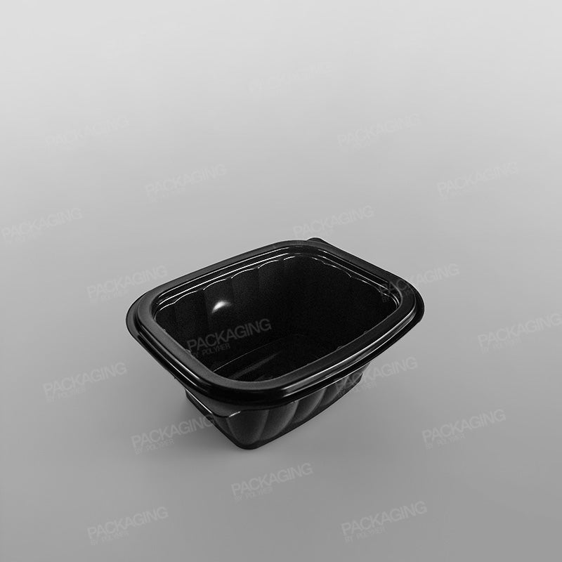 Somoplast Small Black Microwavable Take Away Container – Packaging By ...
