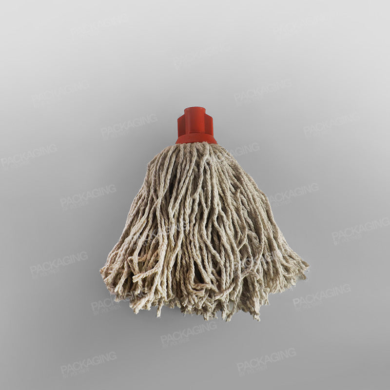 Red Cotton Mop Head – Heavy-Duty Cleaning Made Easy